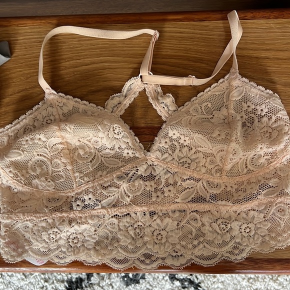 Xhilaration | Intimates & Sleepwear | Bralette Unlined Soft Peach Color ...
